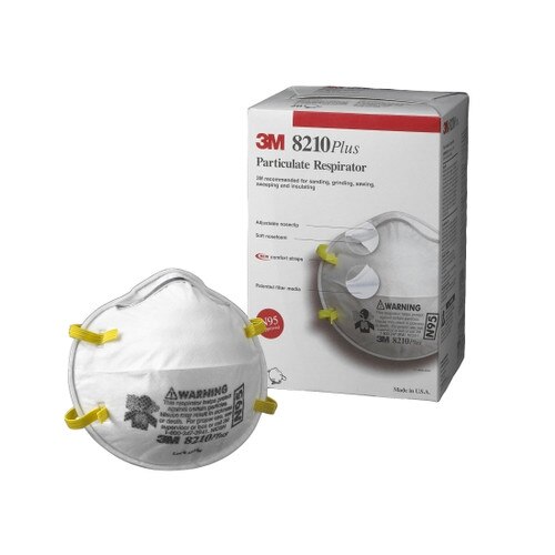 3M™ 52924 Particulate Respirator 8210Plus, N95, NIOSH Approved