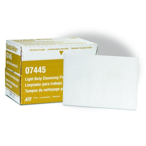 3M™ 7000000727 Scotch-Brite™ Light Cleansing Hand Pad 7445B, Aluminum ...