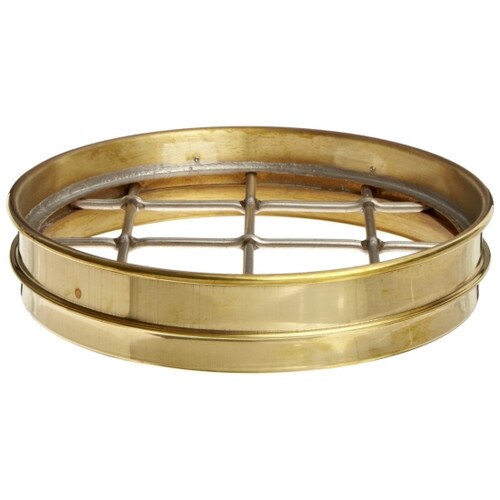 Advantech 1-1/2"BS12H ASTM Brass 12-Inch Test Sieve with Stainless ...