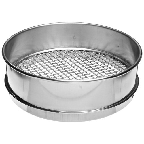 Advantech 1/4"SS12F ASTM Stainless Steel 12-Inch Test Sieve with ...