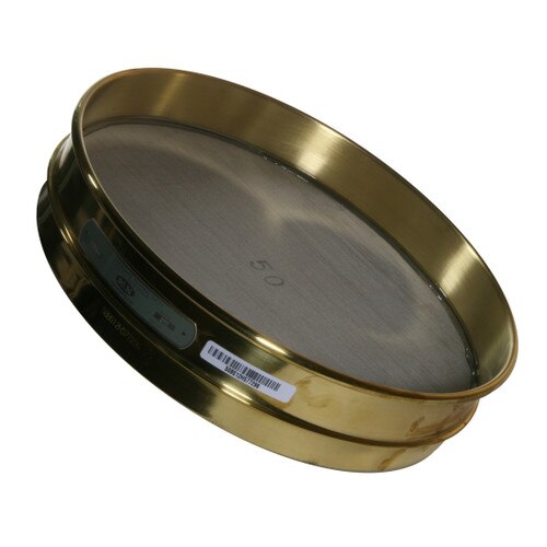 Advantech 120BS12I ASTM Brass 12-Inch Test Sieve with SS WM #120, Interme