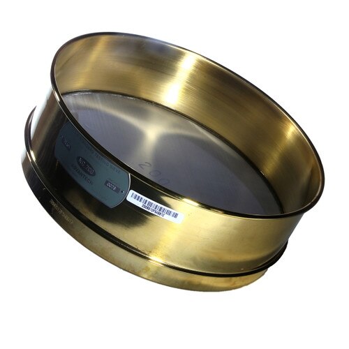 Advantech 200BS12F ASTM Brass 12-Inch Test Sieve with SS WM #200, FH