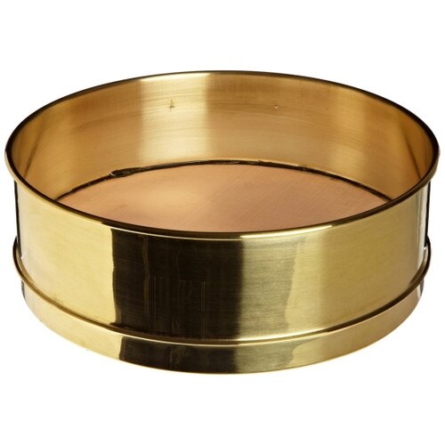 Advantech 270BB8F ASTM Brass 8-Inch FH Test Sieve with Brass WM #270