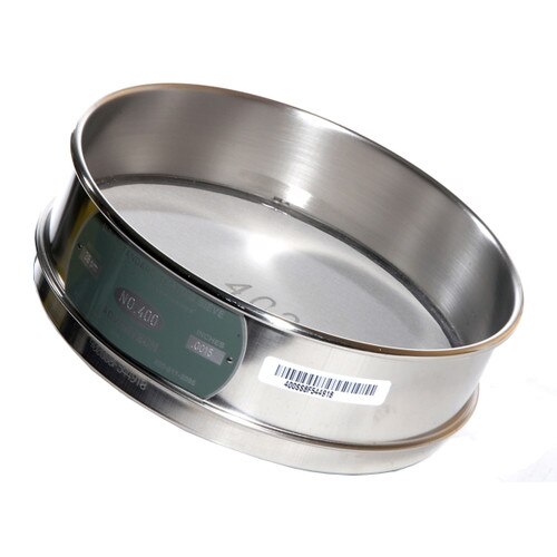 Advantech 400SS8F ASTM SS 8-Inch FH Test Sieve with SS WM #400