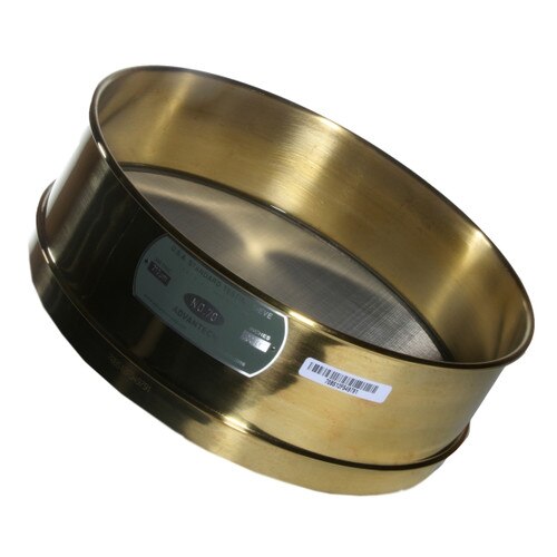 Advantech 70BS12F ASTM Brass 12-Inch Test Sieve with SS WM #70, FH