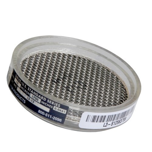 Advantech L3-S14 ASTM 3-inch Sonic Sifter Test Sieve, SS Wire Mesh #14
