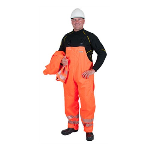 Ansell® 66682PP4XL AlphaTec® HI-VIZ™ 66-682 Chemical Resistant Bib