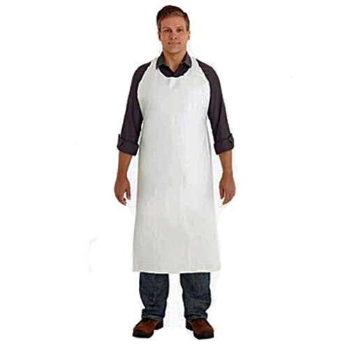 Ansell® 972540 AlphaTec® 54-633 Chemical Resistant Vinyl Bib Apron