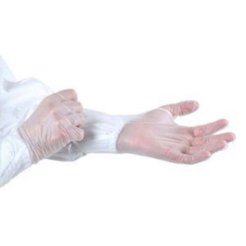 Ansell® BVA-E-L BioClean™ Vector BVA-E Cleanroom Vinyl Gloves, Cla