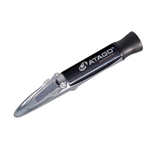 Atago MASTER-20T Hand-Held Brix Refractometer with ATC, Water Resistant ...