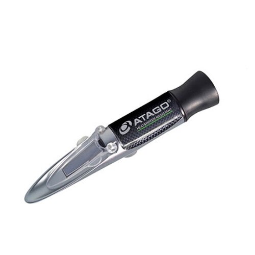 Atago MASTER-100H Hand-Held Brix Refractometer with ATC, Water ...