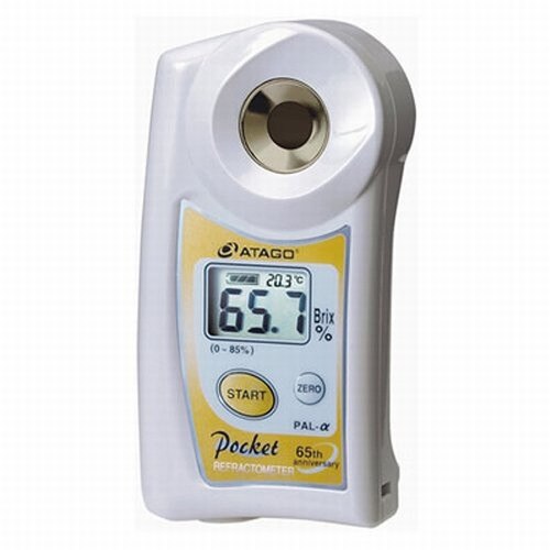 Atago PAL-A Digital Pocket Brix Refractometer with ATC, Brix Scale: 0.0 ...
