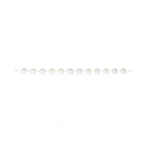 Corning Axygen® PCR-12-FCP-C Thin Wall 12-Strip PCR Tube Caps with Frosted