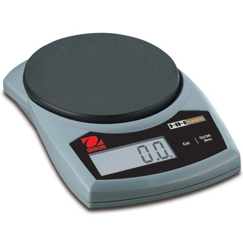 Ohaus HH120D Portable Hand Held Electronic Scale, 60g/120g x 0.1g/0.2g