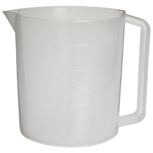 Nalgene® DS1511-3000 Graduated Teflon® Beaker with Handle & Molded Graduati