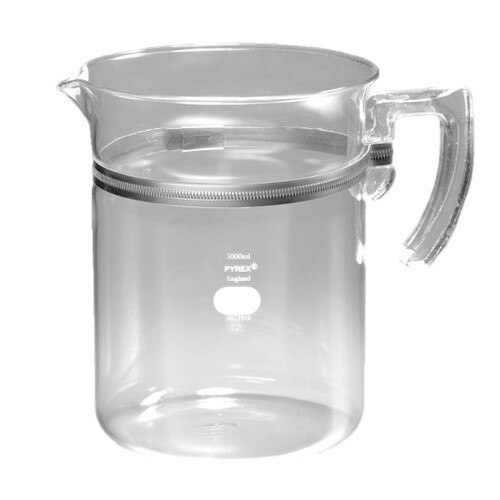 Corning® 1010 PYREX® 3L Beaker with Handle And Spout
