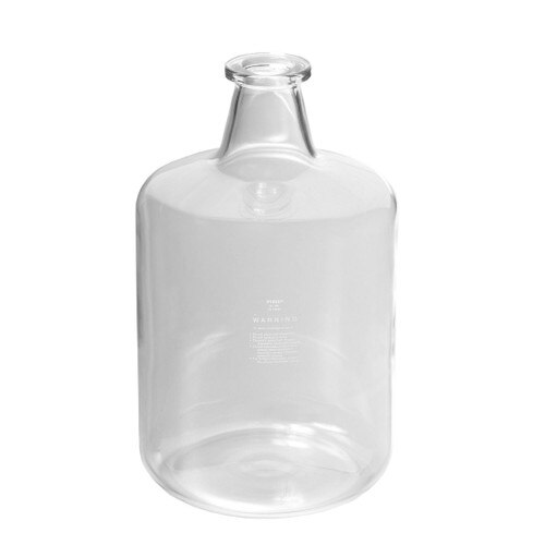 Corning® 1595-12 PYREX® 45.5L Solution Bottle with 72mm Tooled Neck