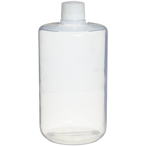 Nalgene 1600-0064 Narrow Mouth Teflon Sample Bottle, FEP with ETFE Screw