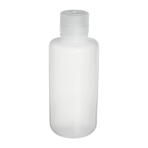 Nalgene® 2003-0032 Narrow Mouth Sample Bottle, LDPE with PP Screw Cap, Lab