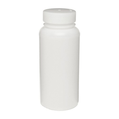 Bel-Art 106250007 Precisionware® Plastic Wide Mouth Sample Bottles, 500mL,