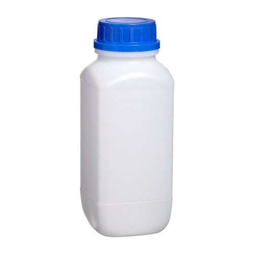Bel-Art 109041000 Square Plastic Sample Bottles, 1000mL, HDPE