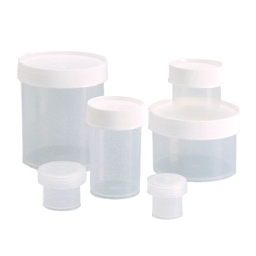 Nalgene® 2118-0002 Straight-Sided Wide Mouth Sample Jar, Polypropylene with