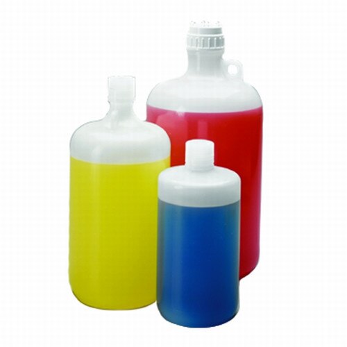 Nalgene® 2202-0005 Large Narrow Mouth Sample Bottle, LDPE with PP Screw Cap