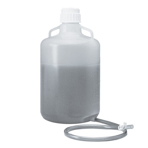 Nalgene® 2302-0020 Round Lab Carboy with Tubulation, LDPE, 10L, Thermo Scie