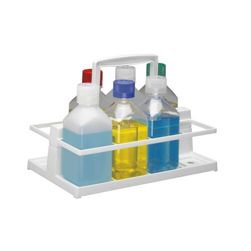Nalgene® DS5996-0871 Multi-Bottle Rack & Carrier, Holds 8 x 500mL Bottles,