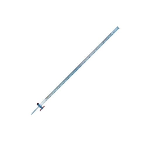 Kimble® 17027F-25 KIMAX® 25mL Glass Buret with PTFE Stopcock & Dust Cap, Cl