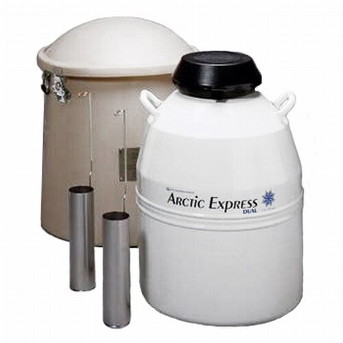 Thermo Scientific® CK50921 19-Liter Arctic Express Dual Shipper Storage ...