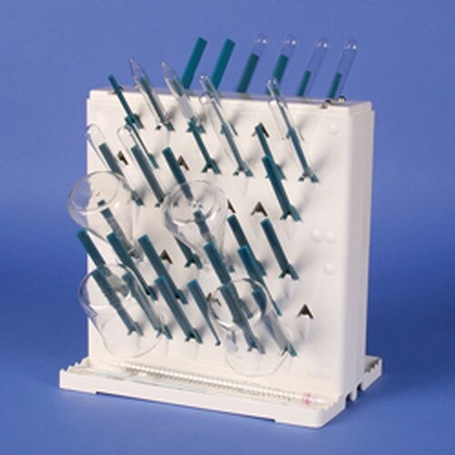 Bel-Art 189330022 Lab-Aire® II Benchtop Glassware Drying Rack, Double-Sided