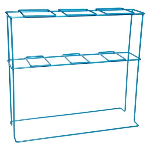 Bel-Art 389930003 Poxygrid® Imhoff Cone Rack, Three Place, Epoxy-Coated Wir