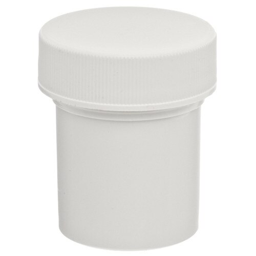 Bel-Art 179100000 Plastic Lab Sample Jar with PE Foam-Lined Screw Cap, 125m