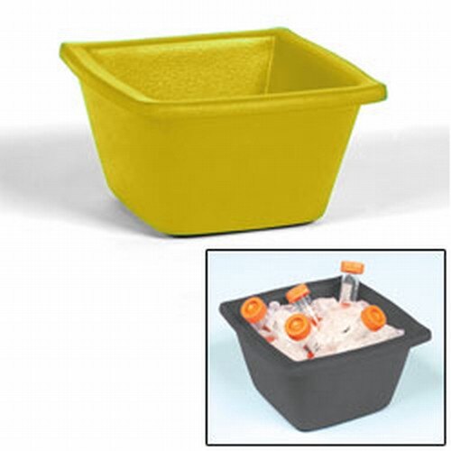 Bel-Art 188481105 Magic Touch™ Mini Insulated Lab Ice Pan, 1L, Yellow
