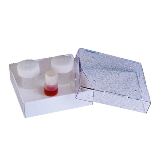 Nalgene® 5050-0001 Cryogenic Storage Box, Polycarbonate, L x W x H: 133 x 1