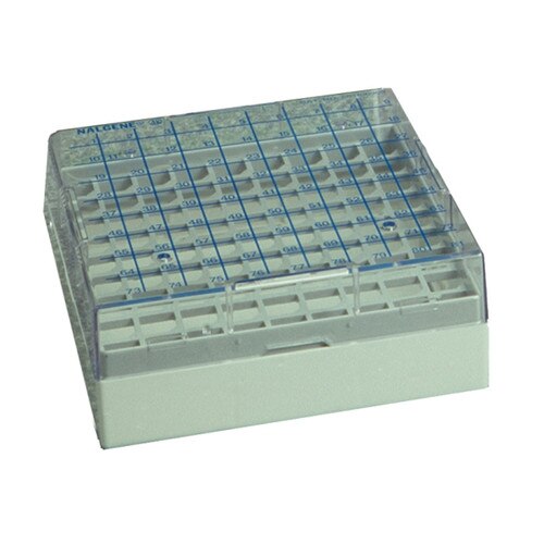 Nalgene® 867013-0244 CryoBox™ 81-Place Cryogenic Vial Storage Box for 1.2