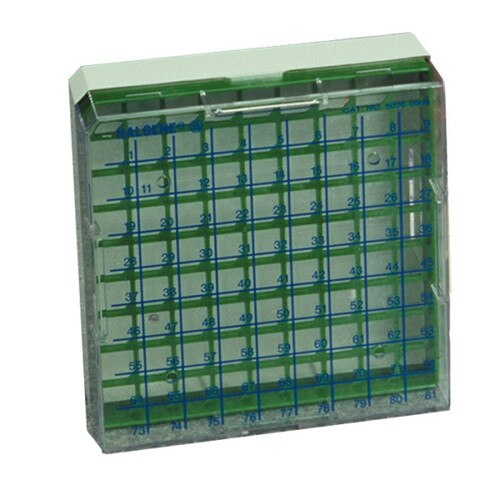 Nalgene® 867013-0242 CryoBox™ 81-Place Cryogenic Vial Storage Box for 1.2
