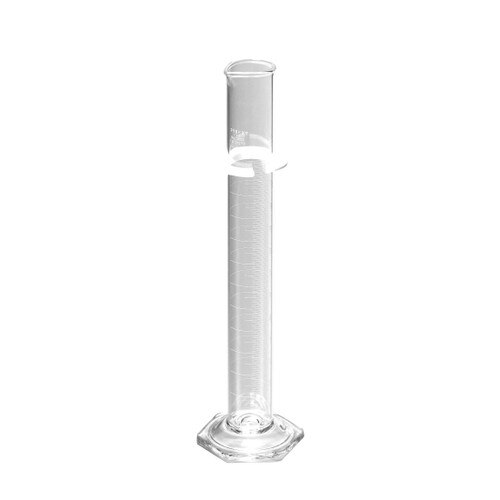 Corning® 3024-500 PYREX® 500mL Graduated Cylinder with Single Metric Scale,