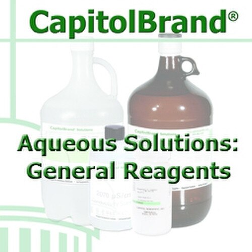 CapitolBrand® 5595-20L Mercuric Acetate Solution, 25g/L, Conforms to ASTM E200 Standard, 20L