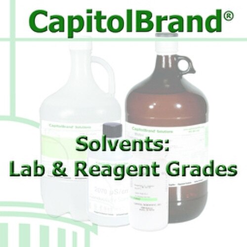 CapitolBrand® M2520-1L Methanol (Methyl Alcohol), Lab Grade, 1L
