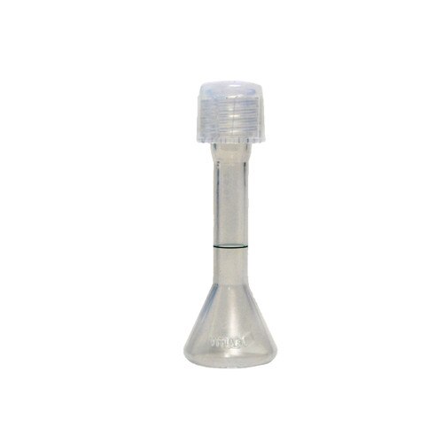 CapitolBrand® 107097 Plastic olumetric Flask with Screw Cap, PFA ...
