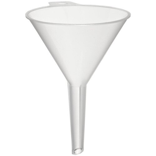 CapitolBrand® 41594 Graduated Plastic Funnel, Autoclavable ...