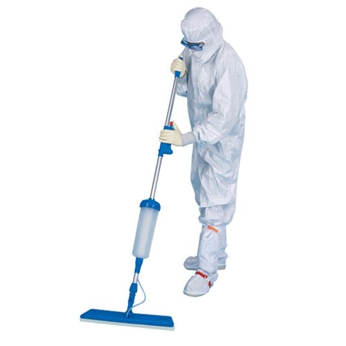 Contec® EasySAT Bucketless Floor Mop System, with 52oz (1.5L) Solution ...