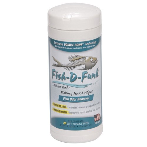 Team Realtree® REAL1000 Fish-D-Funk Odor Eliminating Wipes for Fishing ...