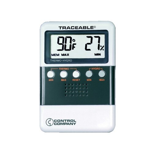 Control Company 4095 | Traceable® Digital Humidity/Temperature Meter ...