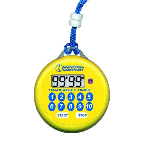 Control Company 5036 | Traceable® Water Resistant, Digital Flashing Timer,