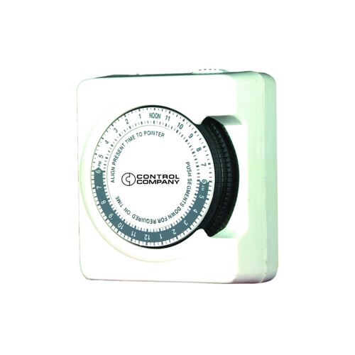 Control Company 5070 | 7-Day Dial Controller, Dimensions: 3-1/4 x 2-3/4 ...