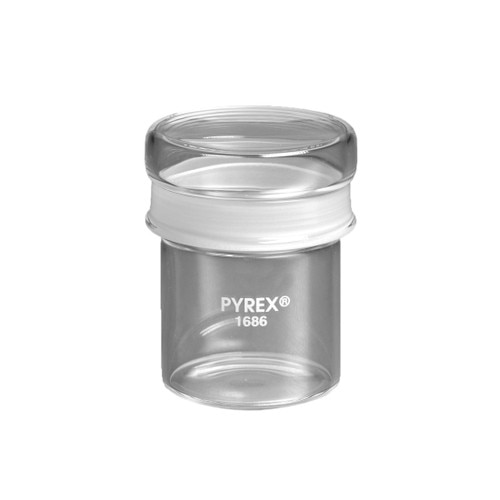 Corning® 1686-4050 PYREX® 45mL Standard Weighing Bottle with External 45/12