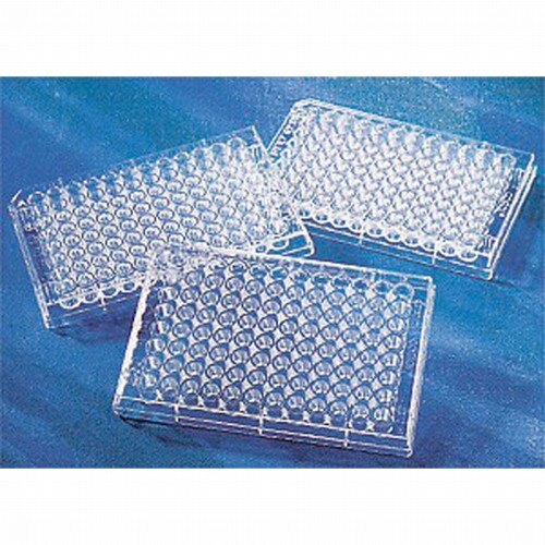 Corning® 3879 96-Well Round Bottom 330µL MicroPlate with Lid, Corner Notch,